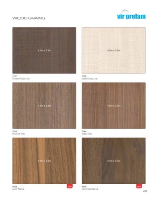 Give your interiors an Aesthetic Makeover with VIR Prelam Boards | PDF