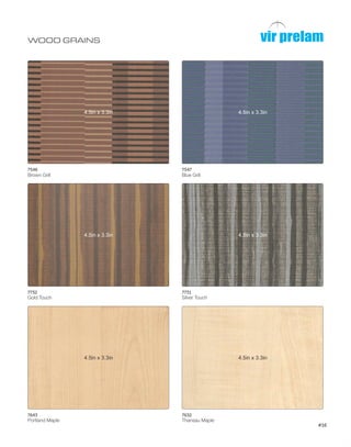 Give your interiors an Aesthetic Makeover with VIR Prelam Boards | PDF