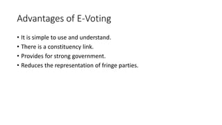 E voting | PPT