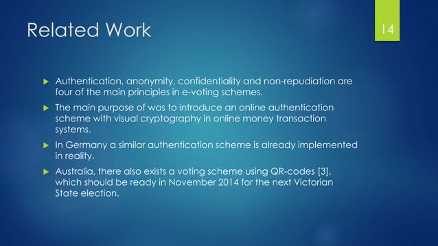 E voting authentication with qr-codes | PPT