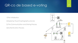 E voting authentication with qr-codes | PPT