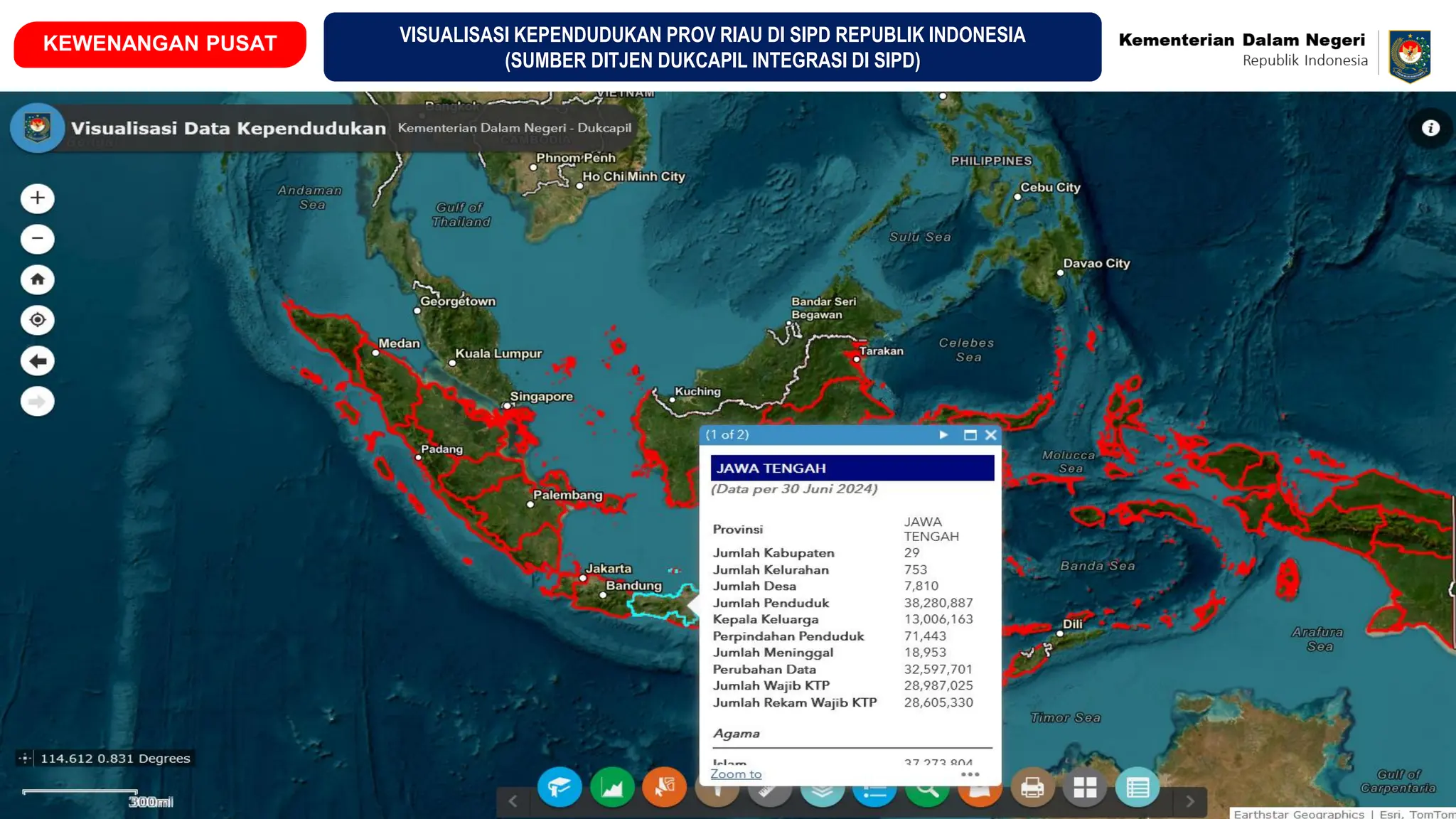 Monitoring dan evaluasi e-Walidata Jawa Tengah | PDF