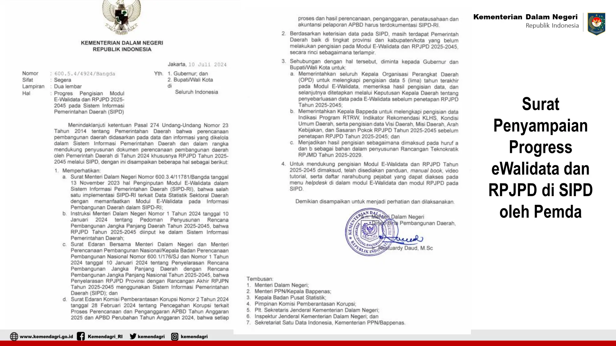 Monitoring dan evaluasi e-Walidata Jawa Tengah | PDF