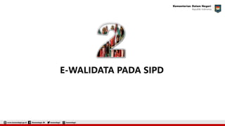 Monitoring dan evaluasi e-Walidata Jawa Tengah | PDF