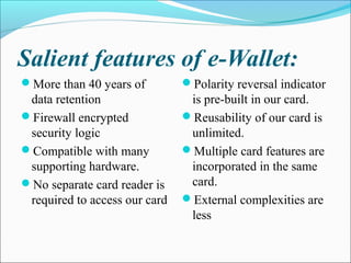 E wallet | PPT