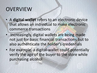 E wallet | PPT