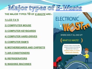 E waste | PPTX