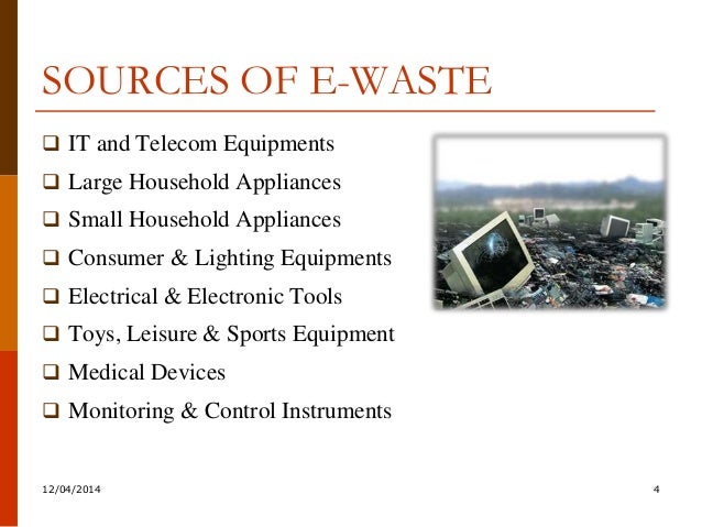 Strategy of E-Waste Management