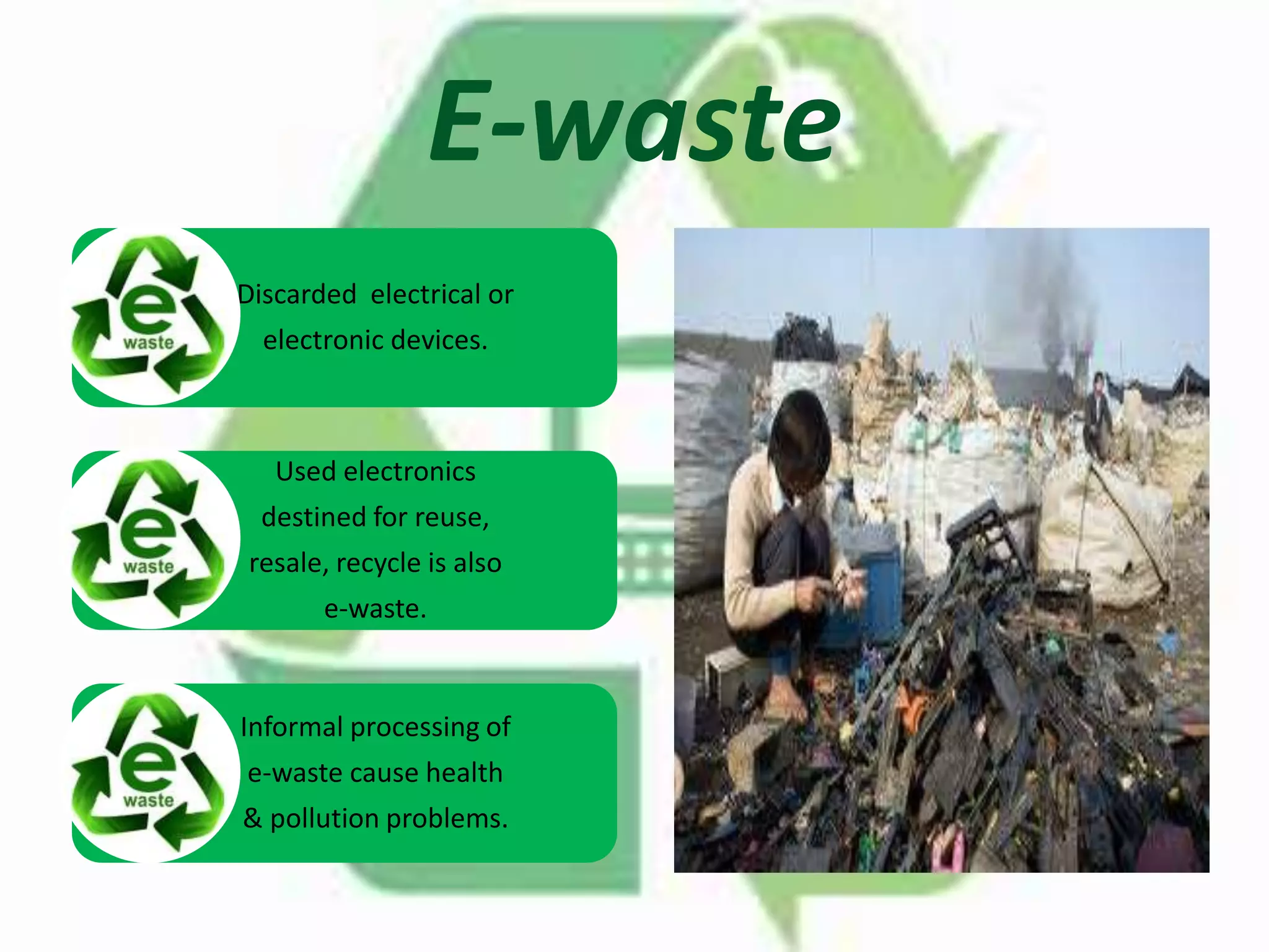 E waste | PPT