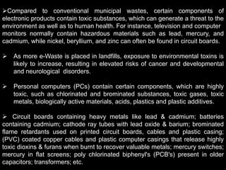 E waste | PPT