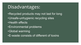 E waste | PPTX