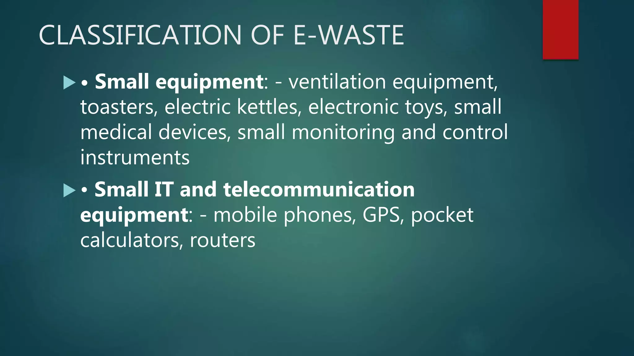 E waste | PPT