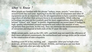 Computer related environmental issues (e-waste) | PPTX