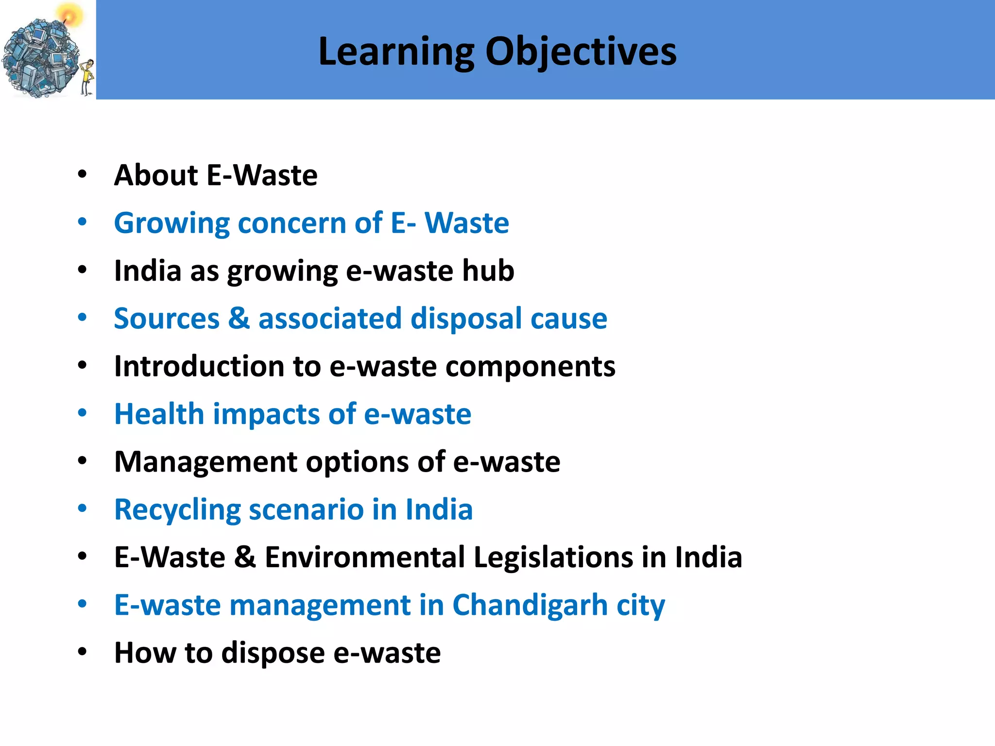 E-Waste: A Hazard to Human Beings and Environment | PPTX