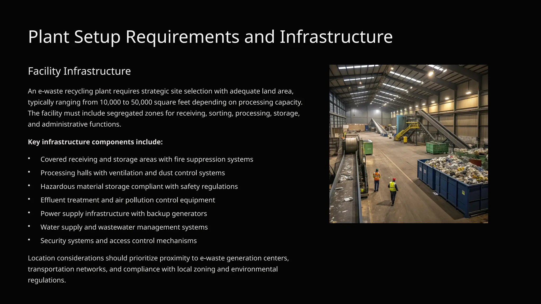 How to Setup an E-Waste Recycling Plant in 2026 | PPTX