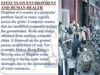 E waste,by t.bosoyee,lect. in physics | PPTX