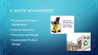 Electronic waste | PPTX