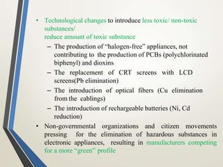 E waste as a problem and its management | PPT