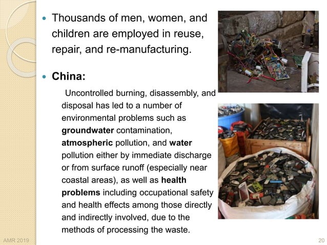E waste, health & enviroment-may2019 | PPTX | Environmental Services ...
