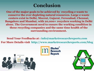 E-Waste Management in India | PPT