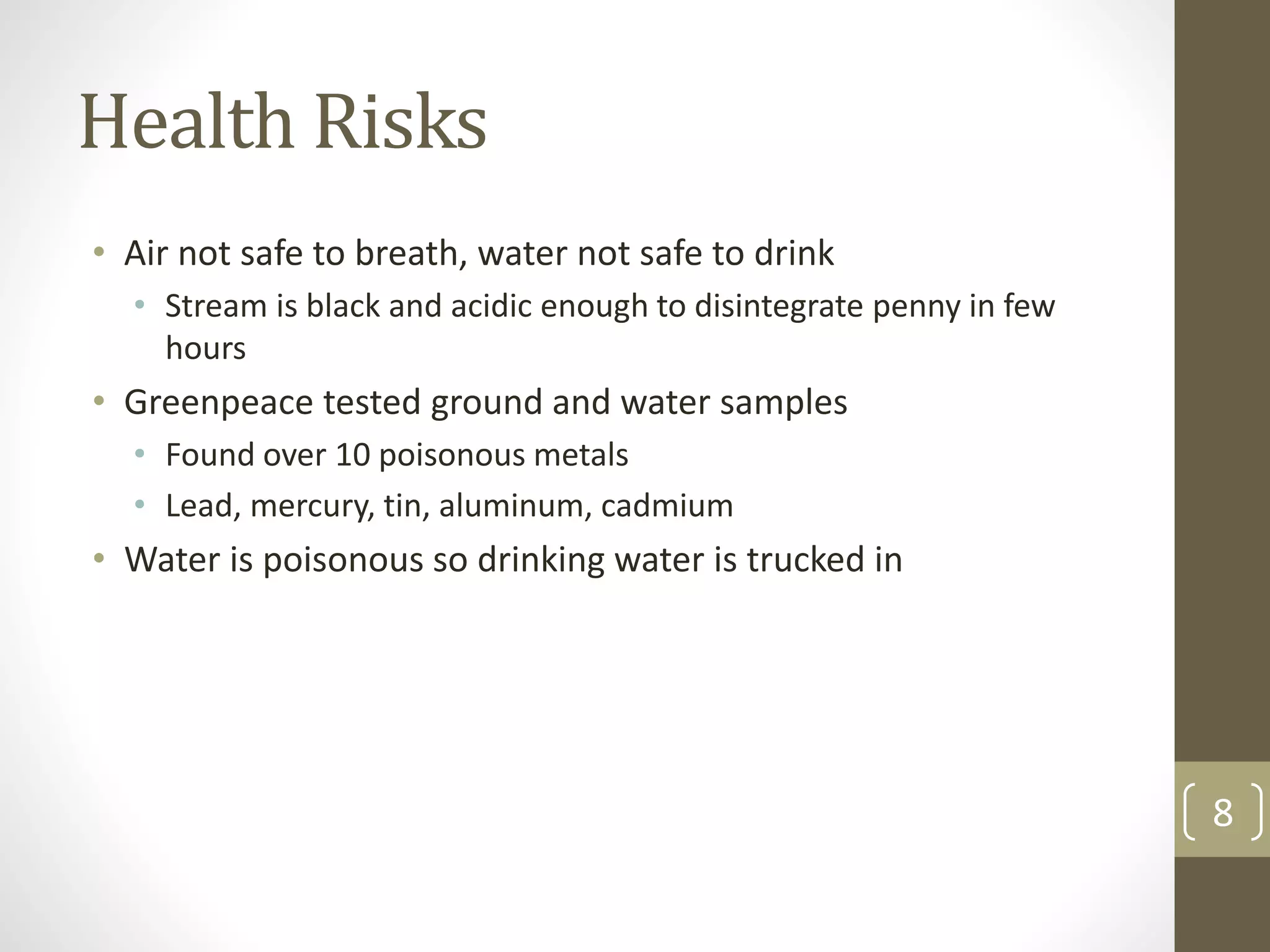 E waste in guiyu, china | PPTX