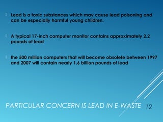Electronic waste(E-waste) | PPT