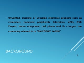 Electronic waste(E-waste) | PPT