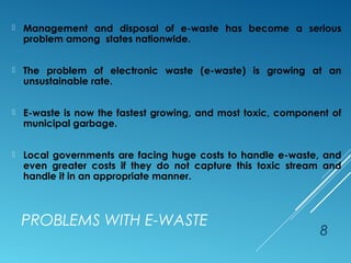 Electronic waste(E-waste) | PPT