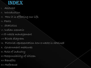 E waste management | PDF