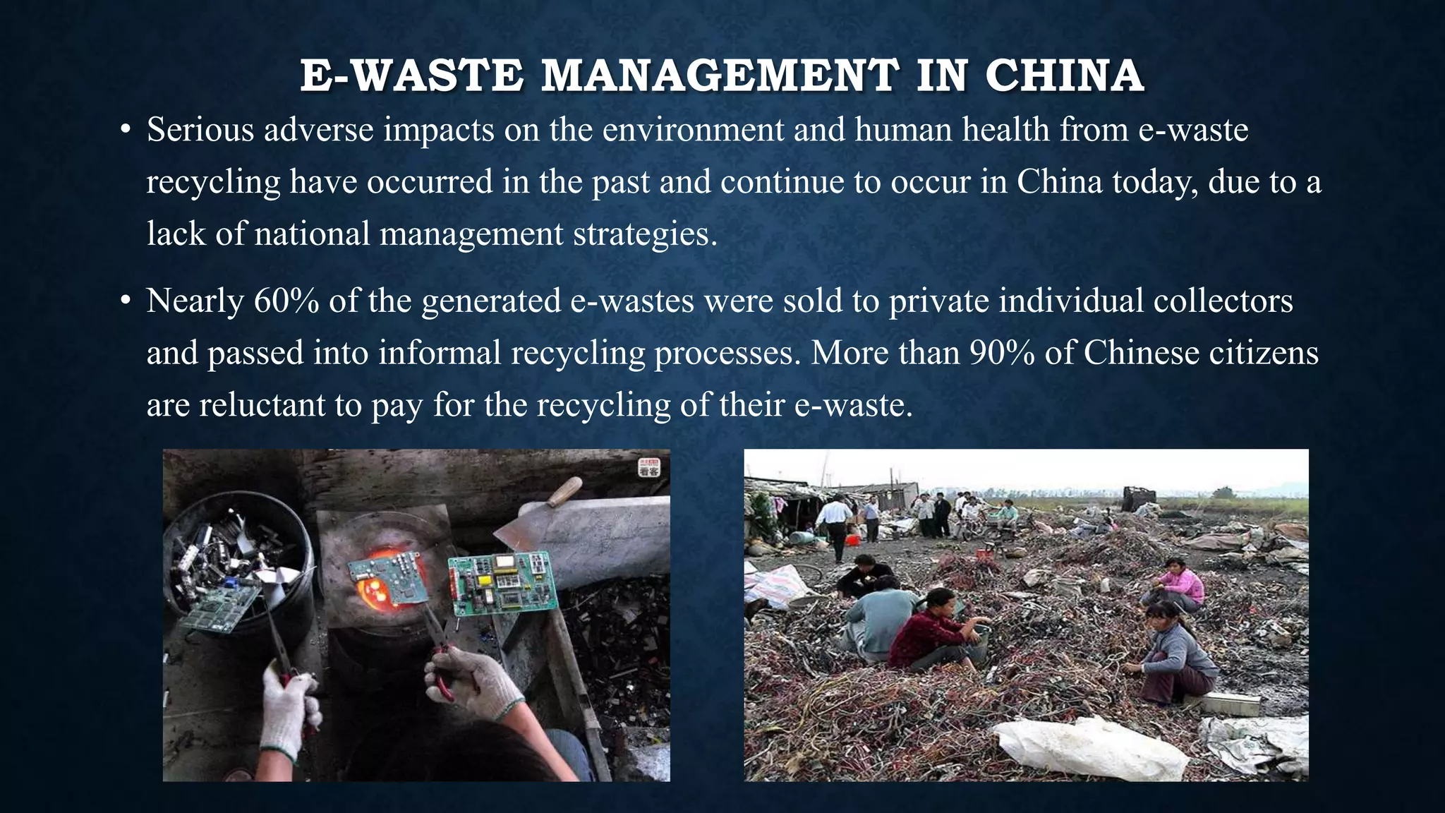 E waste management | PPTX