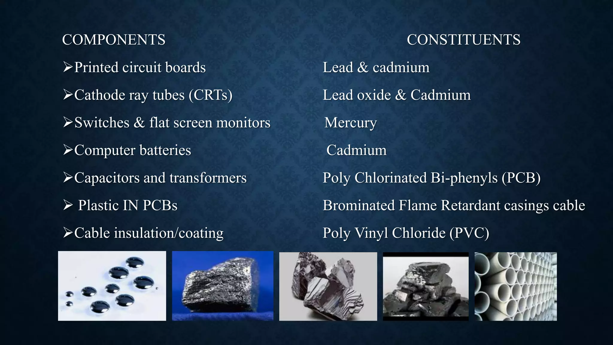 E waste management | PPTX