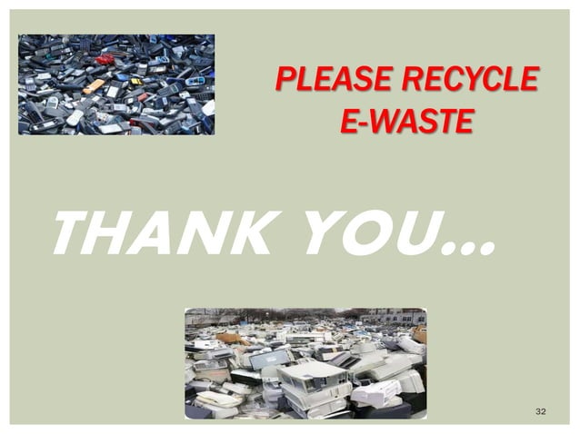E waste management | PPT
