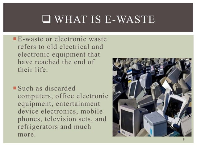 E waste management | PPT | Free Download