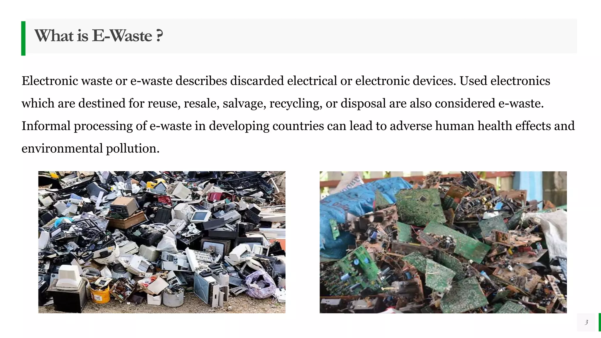 E waste management | PPT