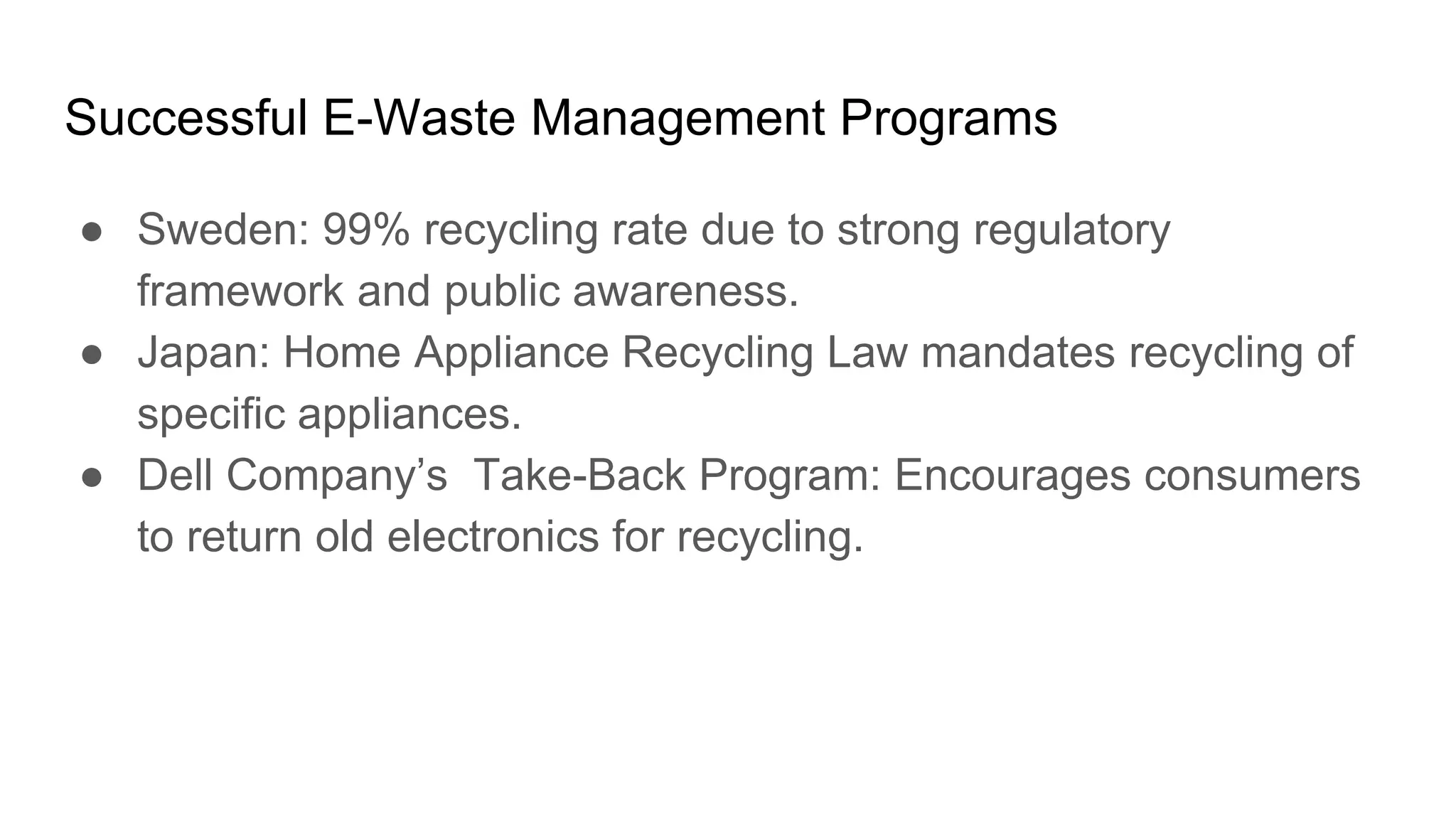 E-Waste Management PPT. e-waste disposal | PPTX