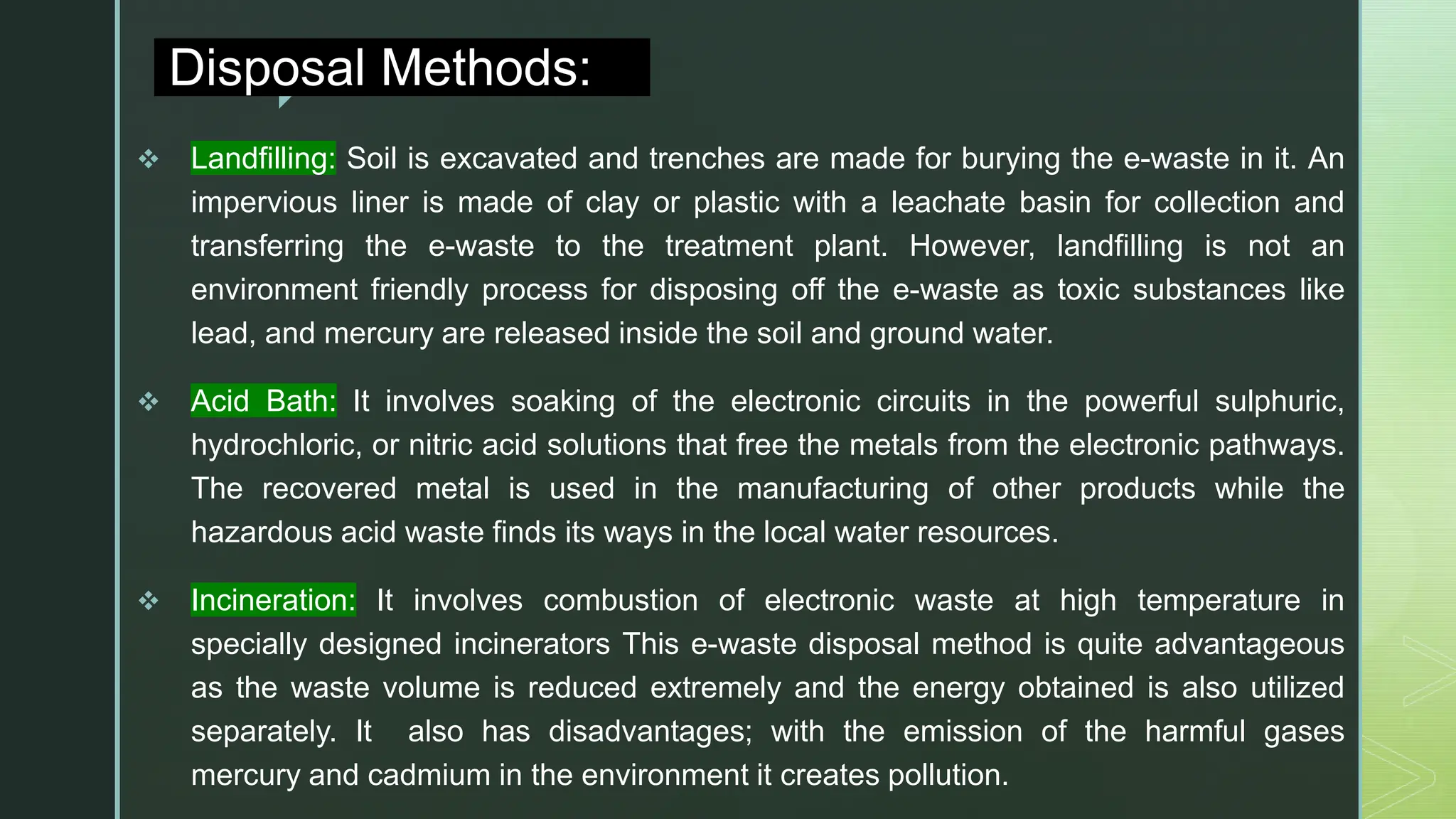 Presentation on E-waste Management or Electronic Waste Management | PPTX