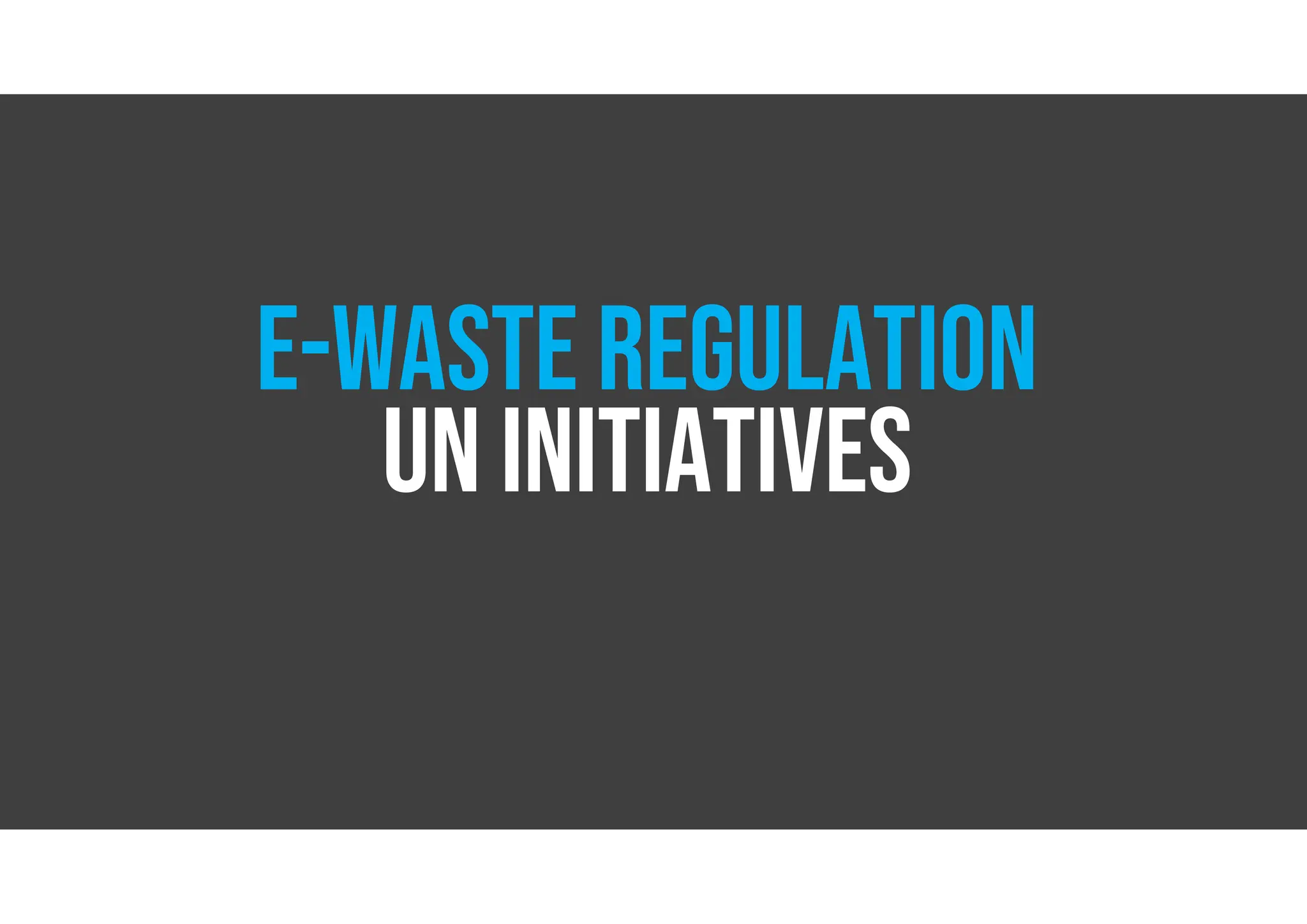 E Waste Management | PDF