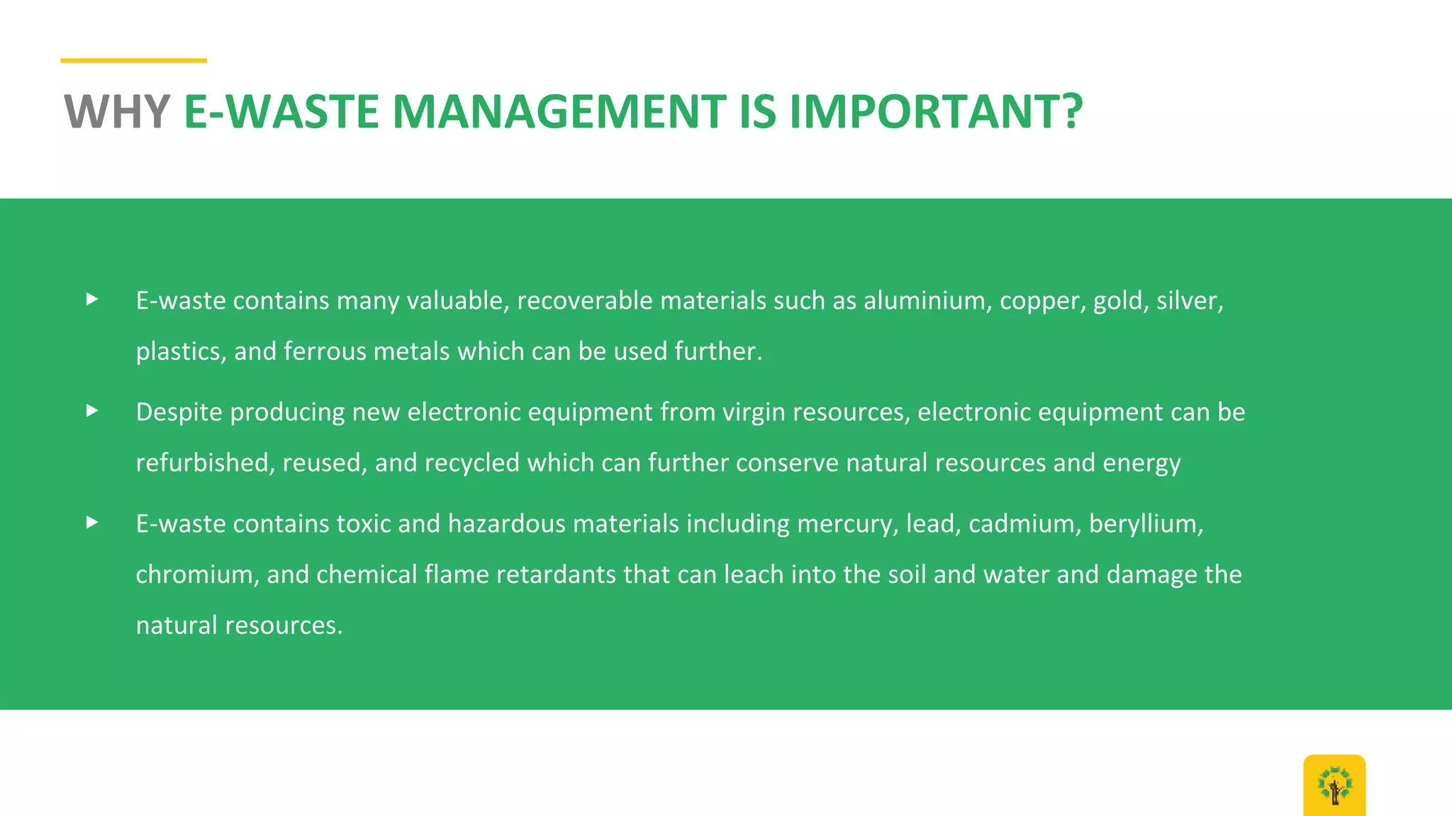 E-Waste Management | PPT