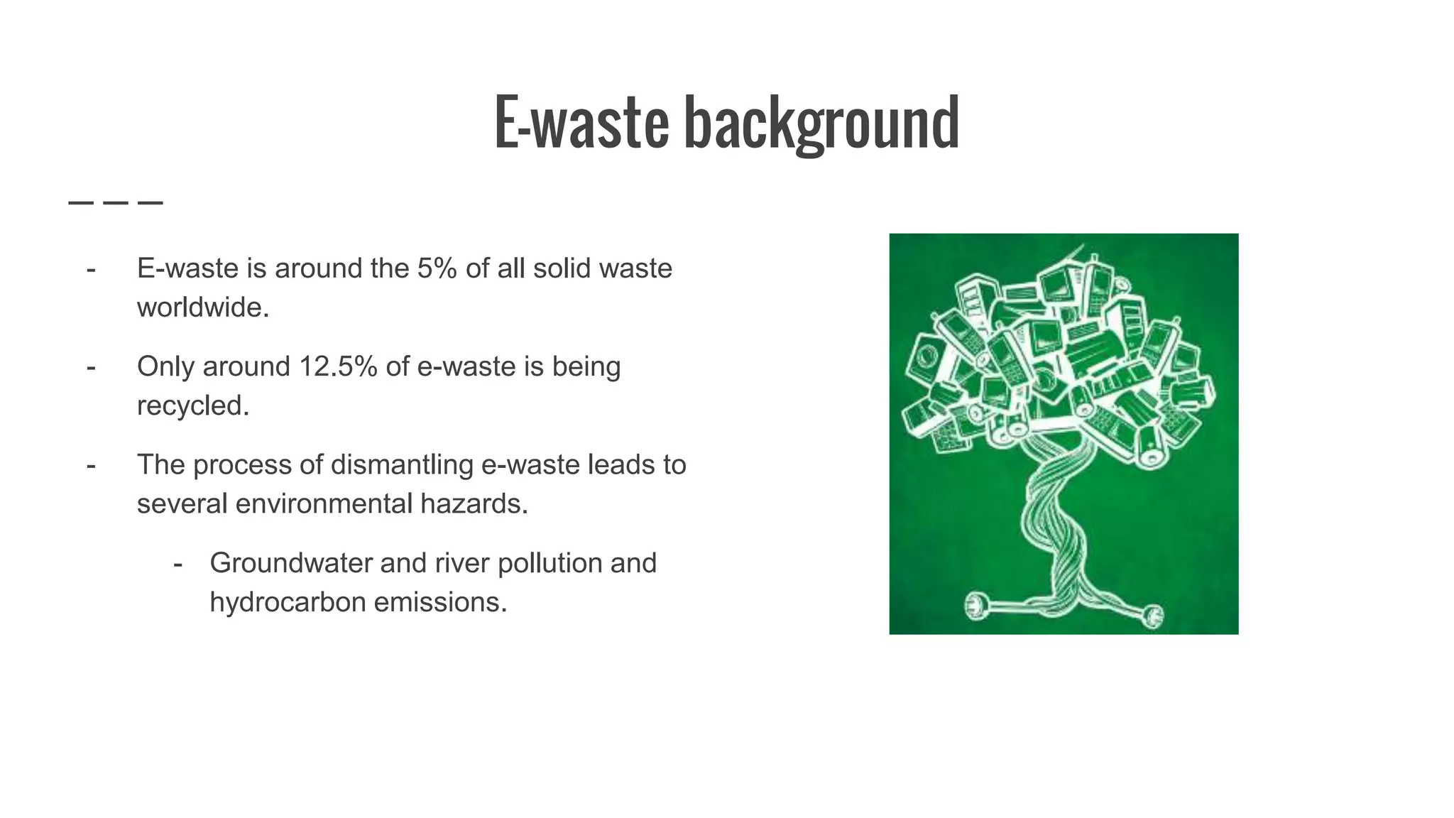 E waste presentation | PPTX | Indoor Environmental Quality | Home & Garden