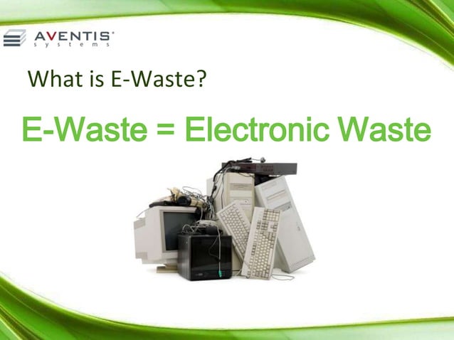 E-Waste Prevention Tips | PPT