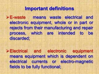 E- waste rules 031213_GIZ_Manesar.pptx