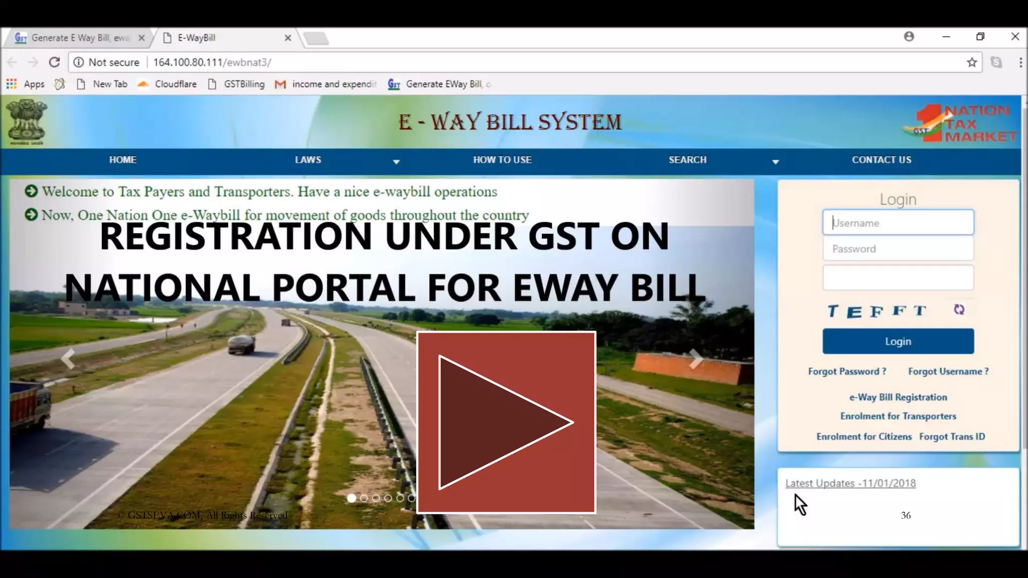 E way-bill | PDF