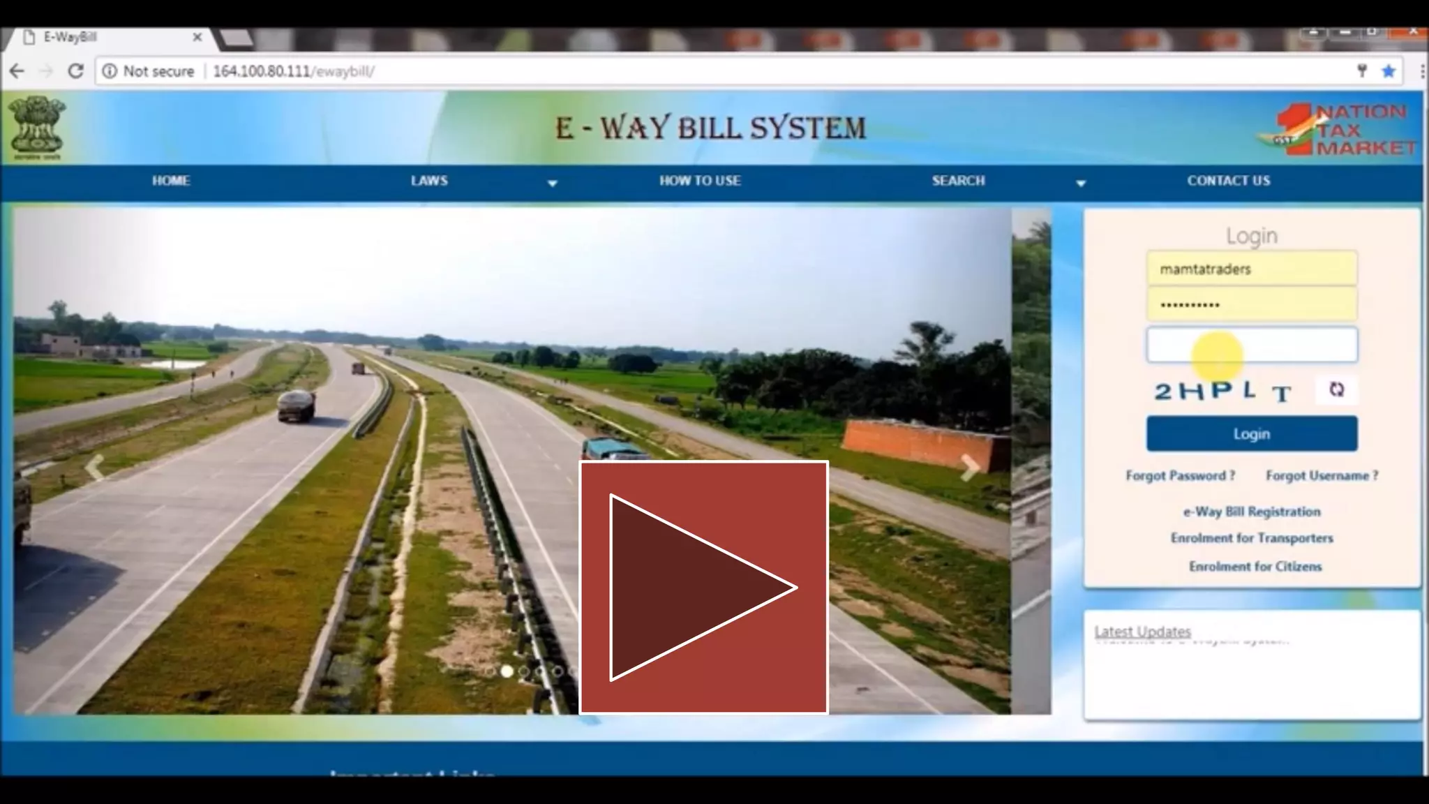 E way-bill | PDF