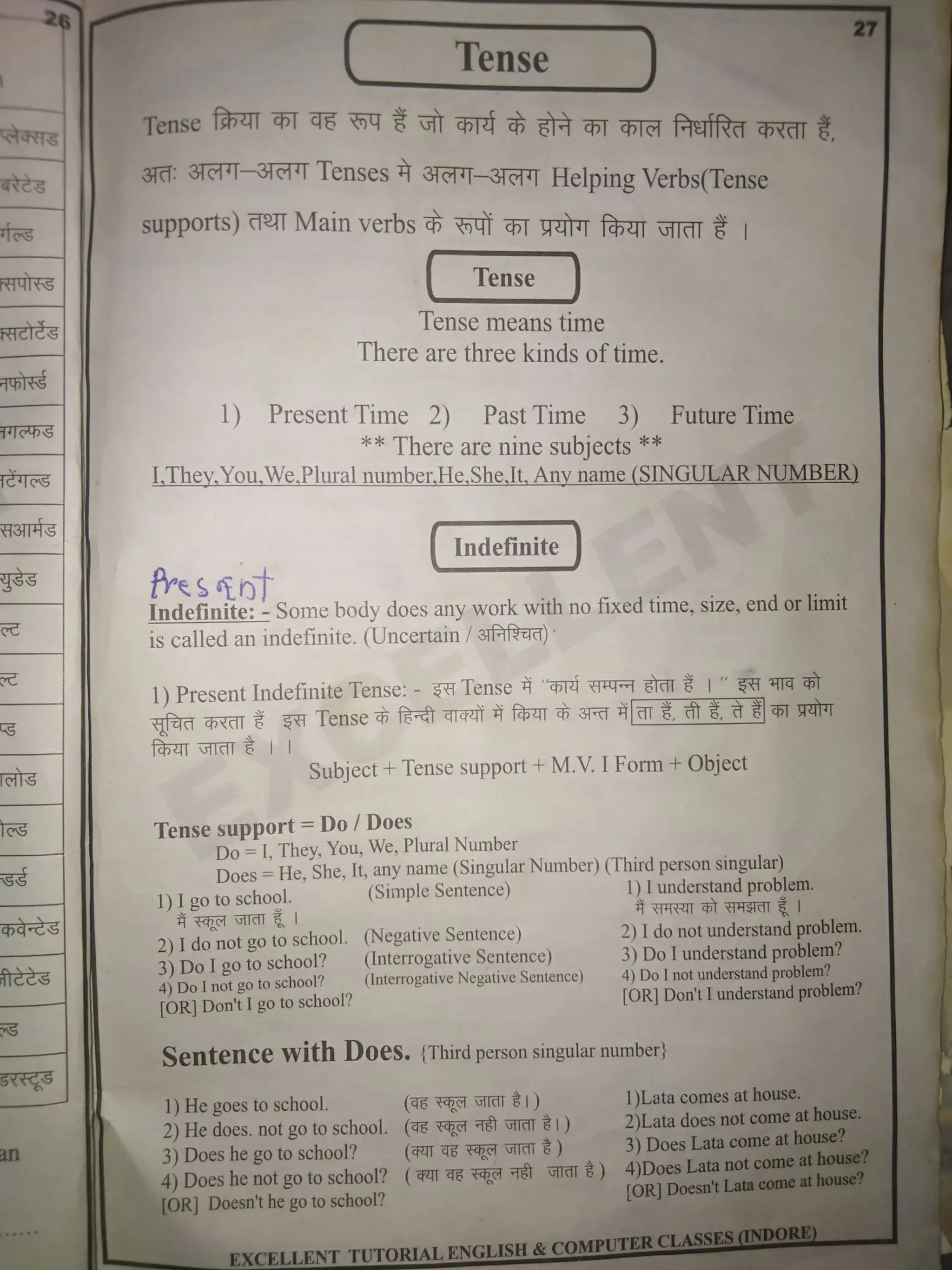 Basic english book (you can hear- 300 verbs form tense parts of speech ...