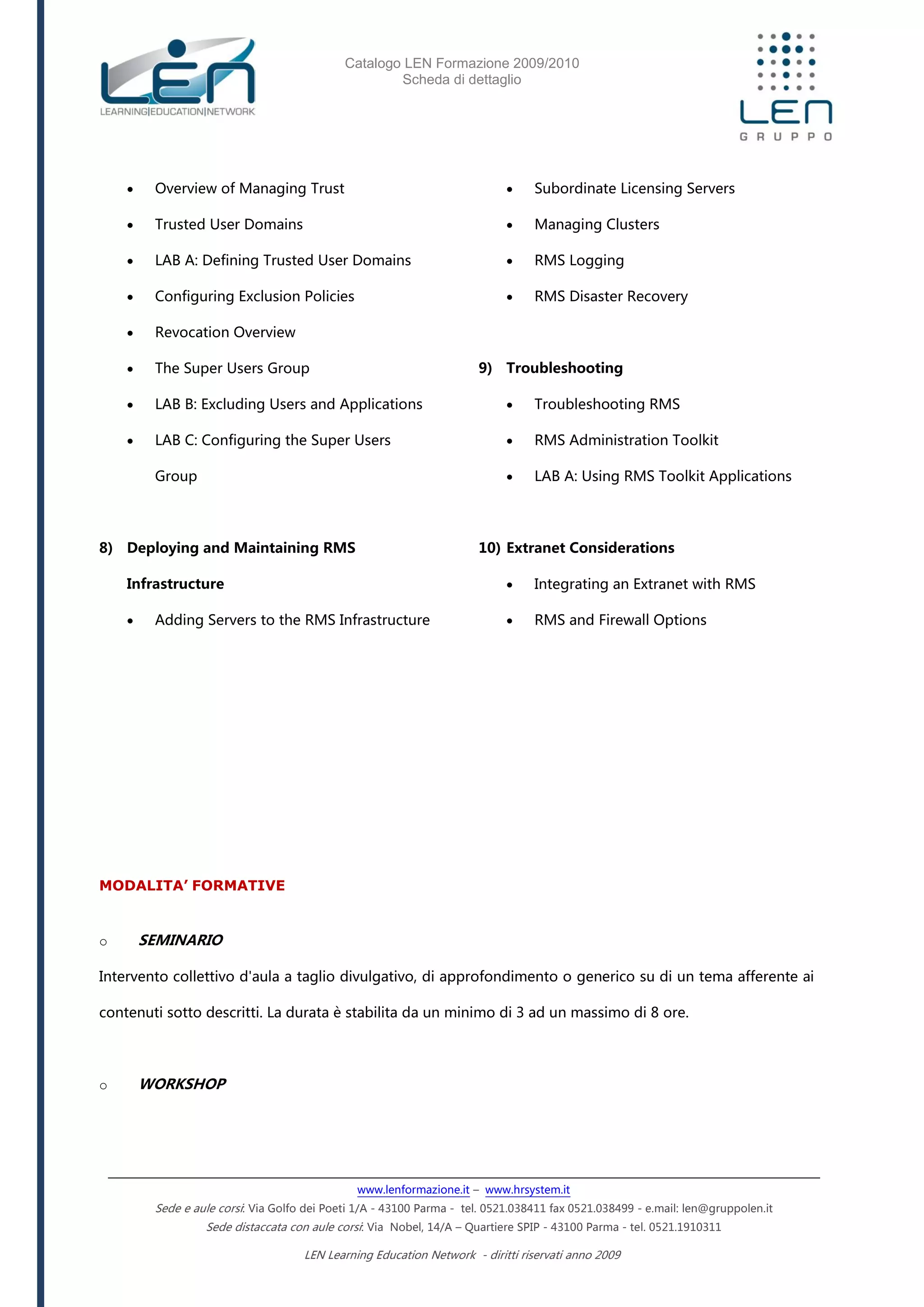 MS WINDOWS SERVER 2003 - Deploying ms windows rights management ...