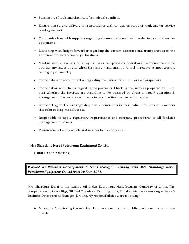 Business Development Manager Oil And Gas Dheeraj Bafila