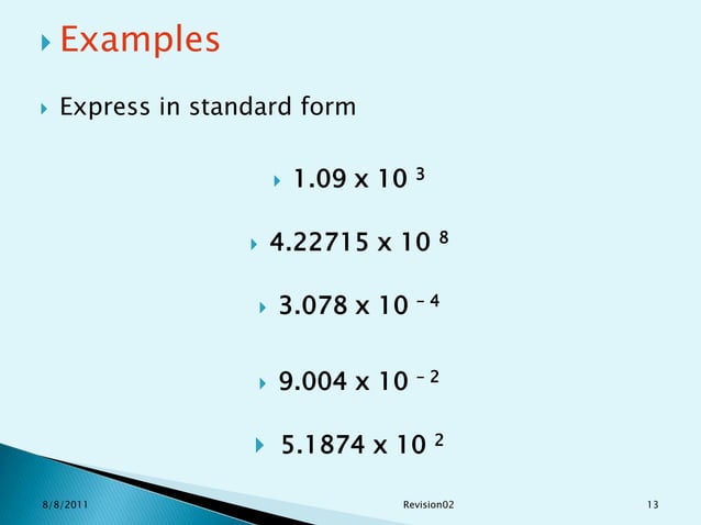 E003B multiples & si units | PPT