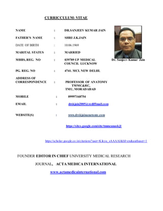CV_DR.JAIN__update_15.10.2016_ | DOCX