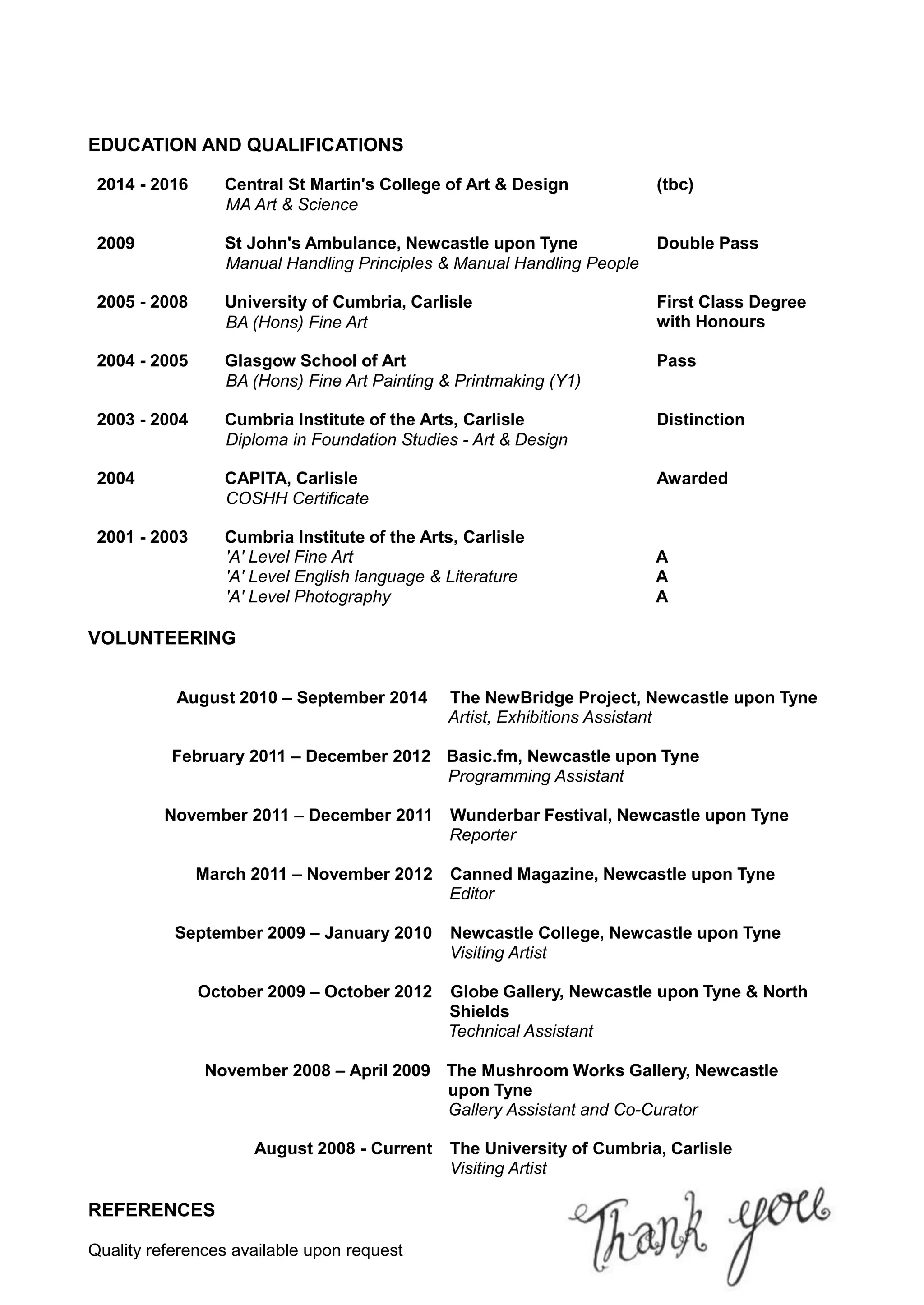 Iris Priest CV CP | PDF