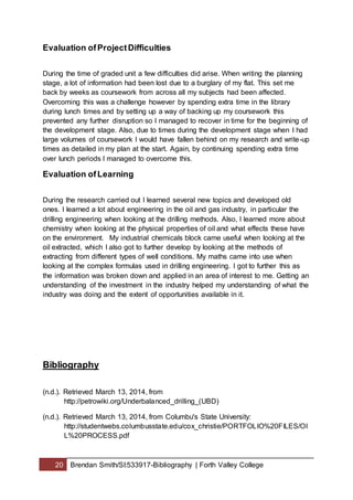 Graded Unit Development Stage | DOCX